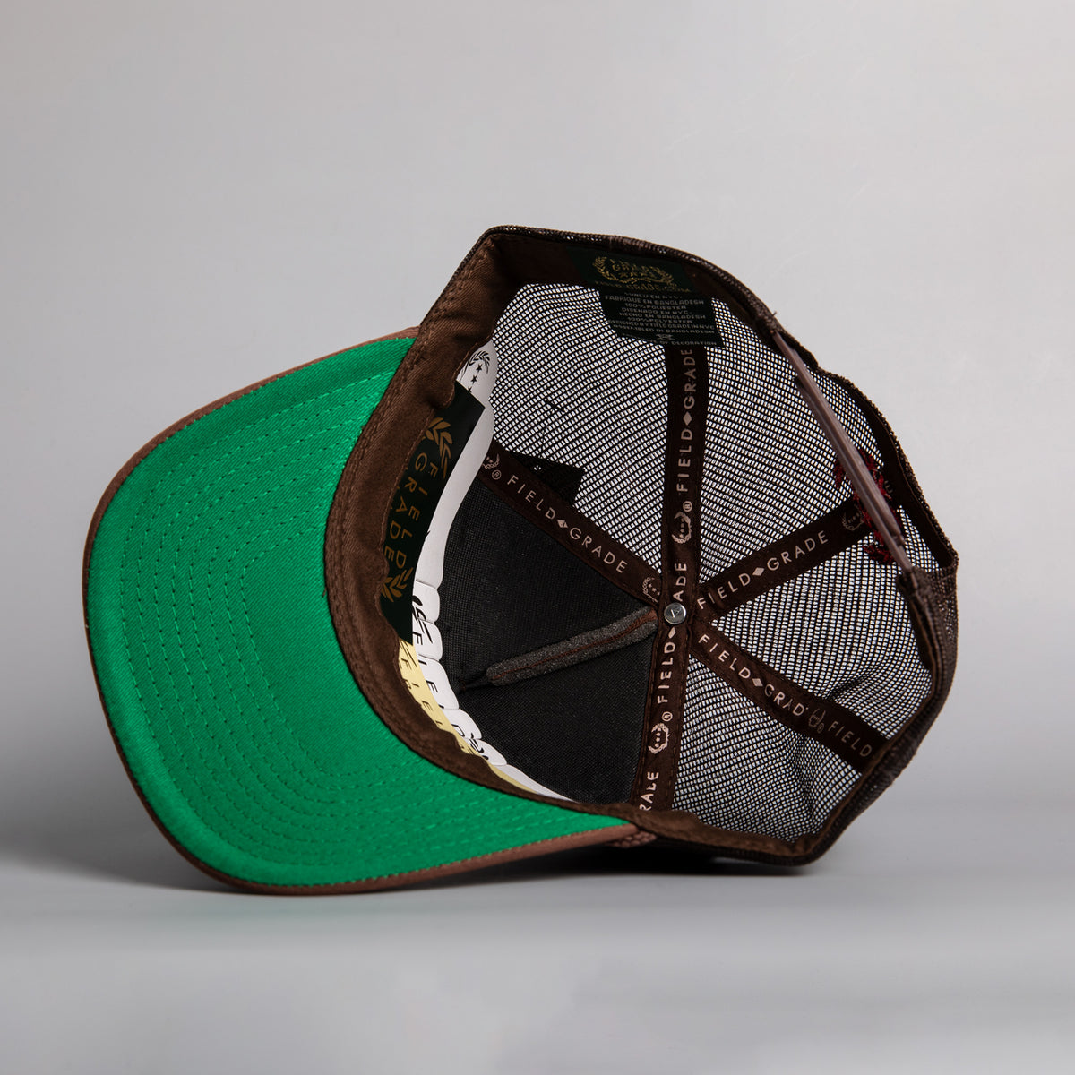 DO NOT DISTURB MOCHA TRUCKER HAT